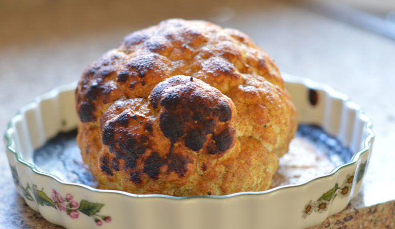 Spicy roasted cauliflower Suzy Turner