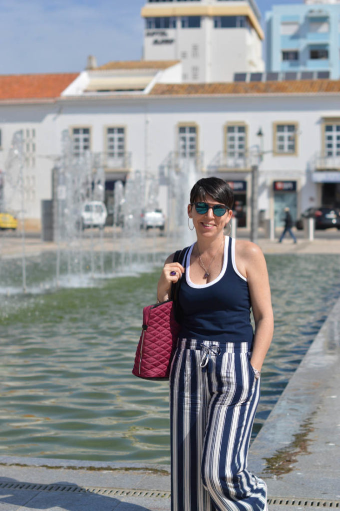 A simple nautical look for a Sunday stroll