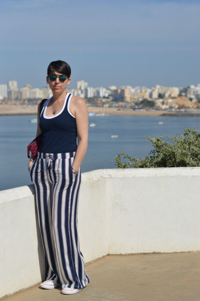 A simple nautical look for a Sunday stroll