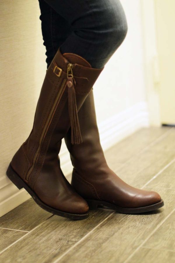 Enjoying high quality leather with The Spanish Boot Company Suzy Turner