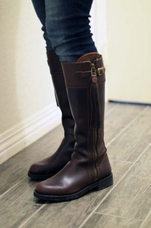 Enjoying high quality leather with The Spanish Boot Company Suzy Turner