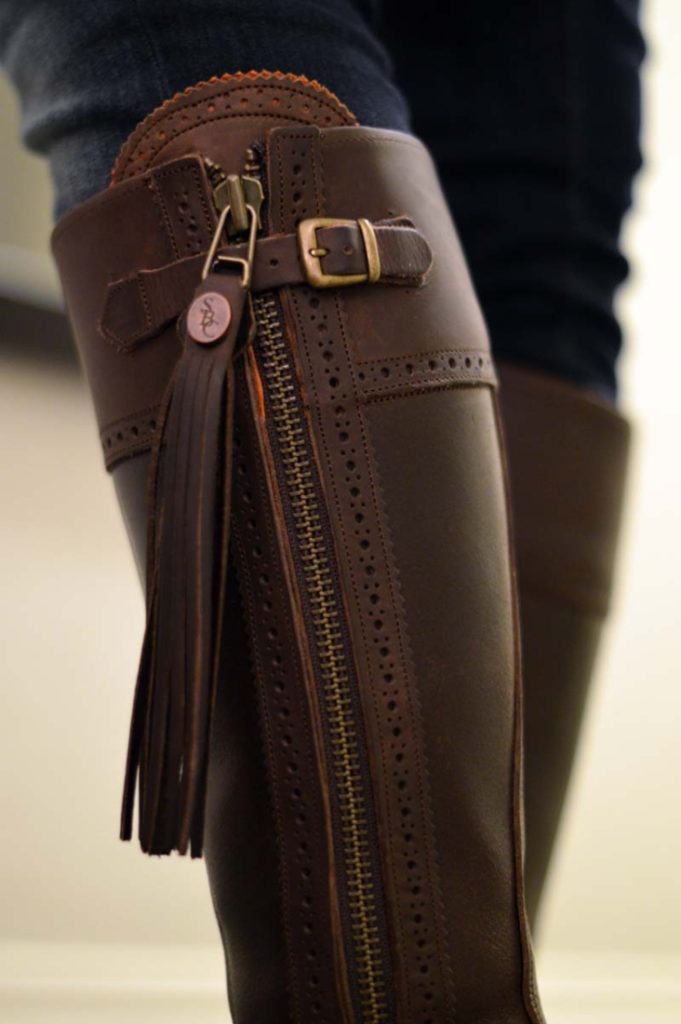 Enjoying high quality leather with The Spanish Boot Company Suzy Turner