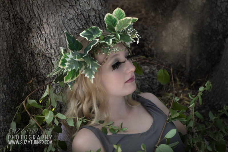 Forest nymph: a stylised photoshoot Suzy Turner