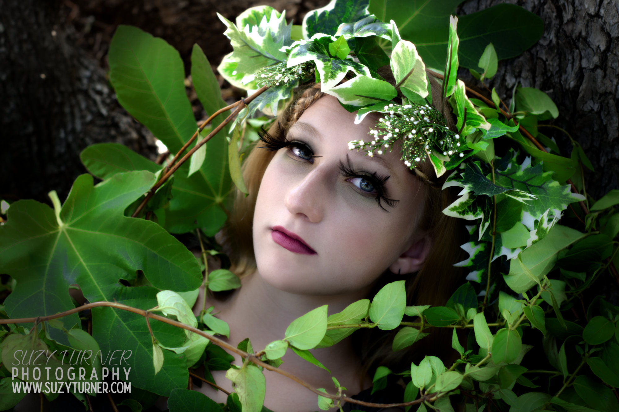 Forest nymph: a stylised photoshoot Suzy Turner